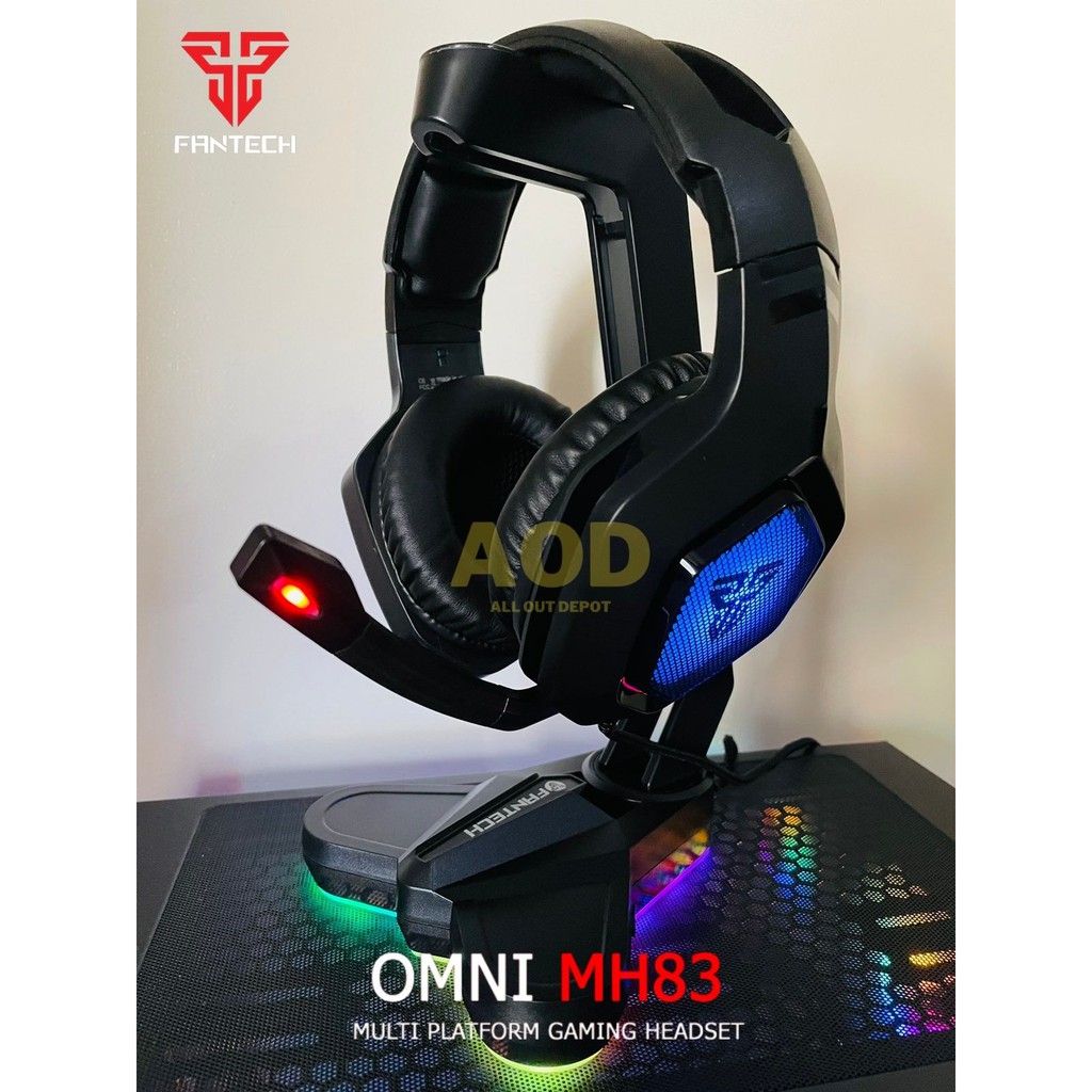 Fantech MH83 OMNI RGB Illumination Multi Platform Gaming Headset ...