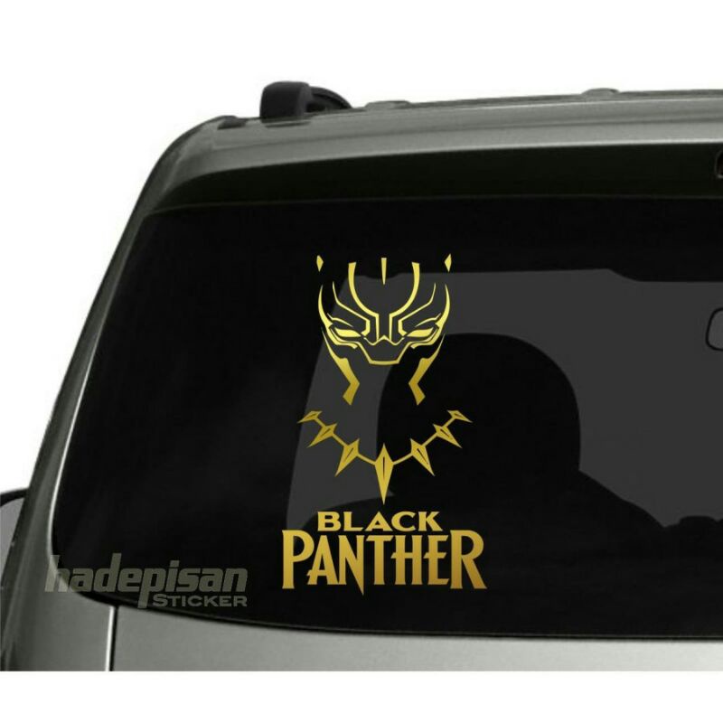 Black PANTHER Glass STICKER ISUZU PANTHER Car STICKER | Shopee Philippines