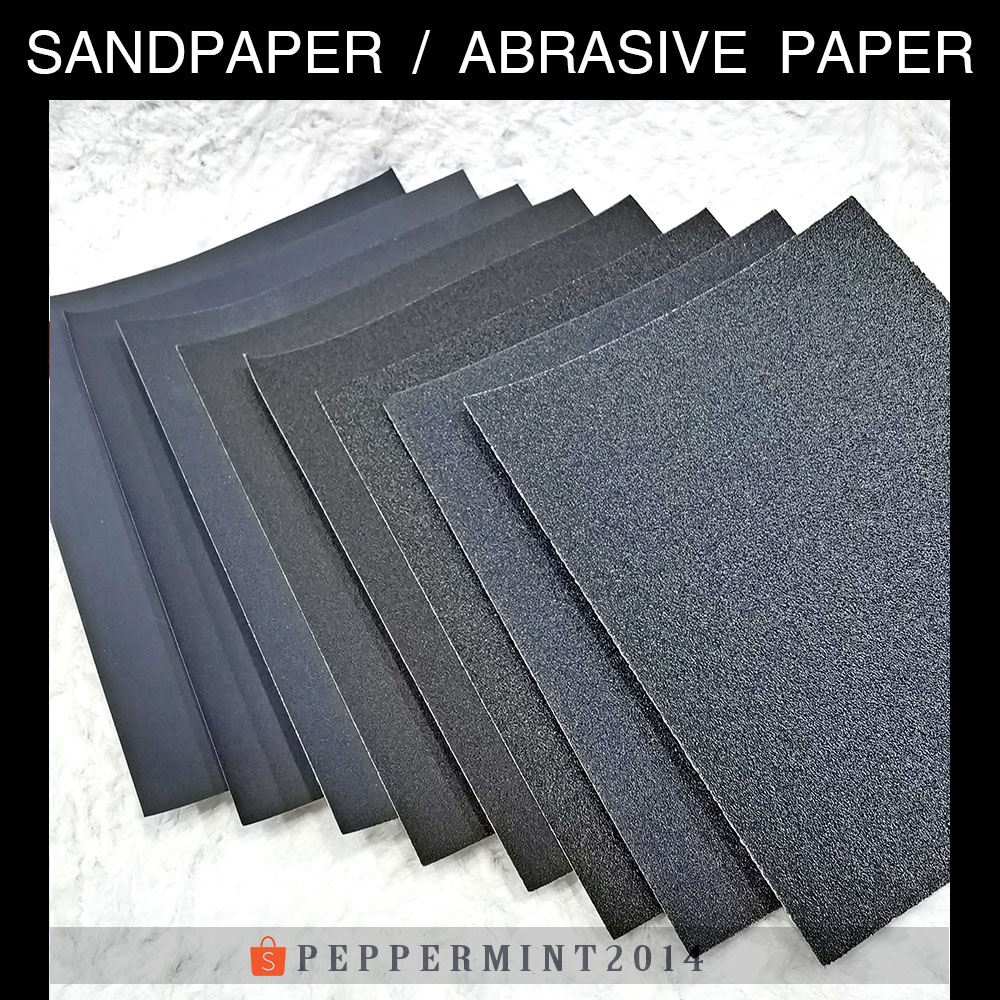 Sandpaper Papel De Liha Power Sanding by hand Coated Abrasive Paper Wet ...