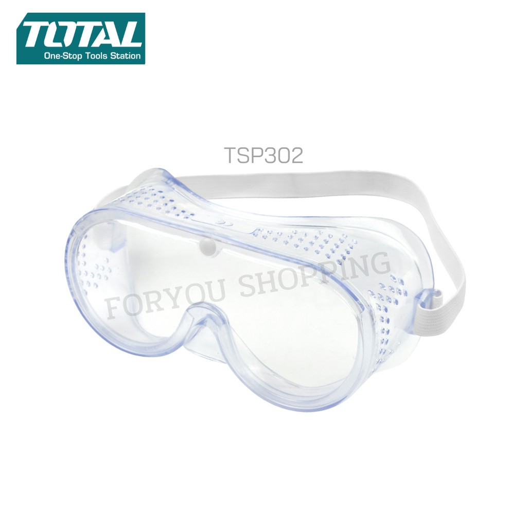 Total Transparent Goggles Headband Model TSP302 (Safety Goggles ...