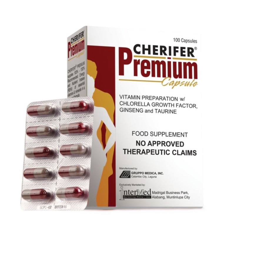CHERIFER PREMIUM (Vitamins and Minerals plus Chlorella Growth Factor ...