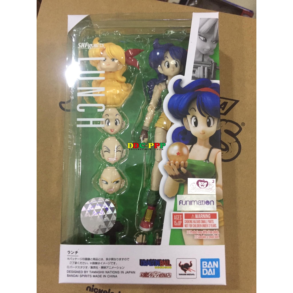 Lunch ( Launch ) "Dragonball", Bandai Spirits S.H.Figuarts (SEALED ...