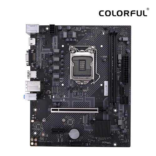 Colorful H410M-K M.2 V20 Motherboard - Intel H410 (Comet Lake-S series ...