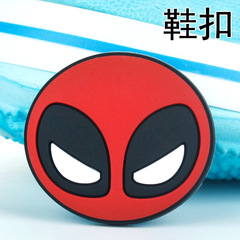 Cartoon Iron Man Jibits for Crocs Avengers Jibitz Charm Pins Hulk Shoe ...