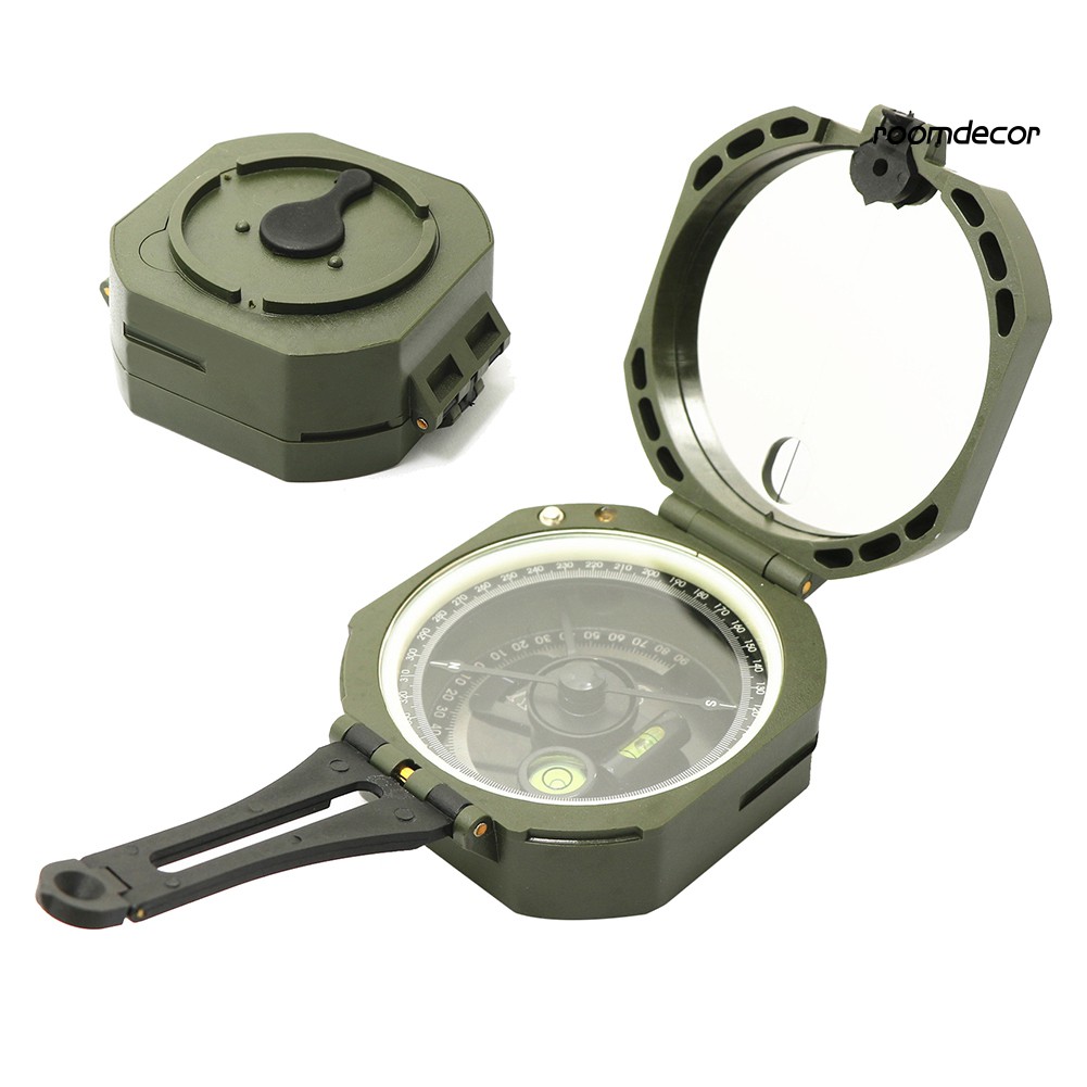 RM_Outdoor Professional Survival Geological Transit Compass Measuring ...