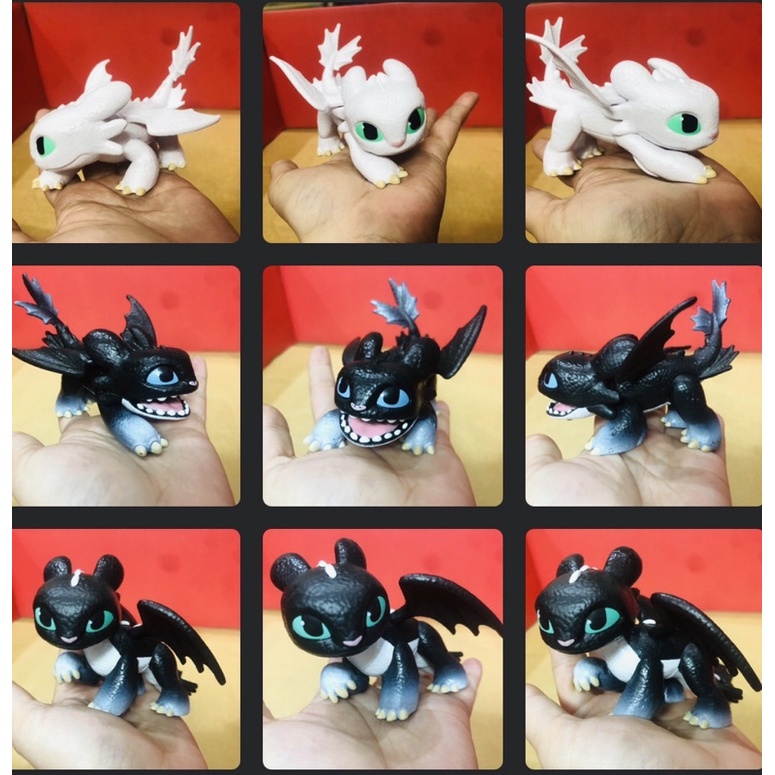 Toothless and Lightning in How to Train Your Dragon | Shopee Philippines