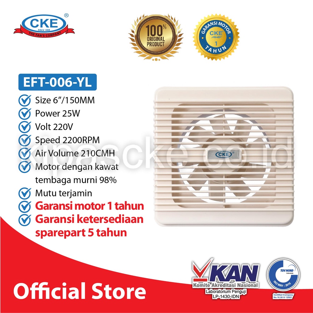 Exhaust Fan / Fan CEILING/Exhaust CEILING/CKE Exhaust Fan Toilet EFT ...