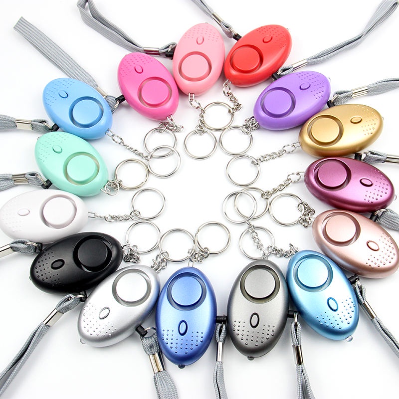 130db with LED light personal defense siren anti-attack female child ...
