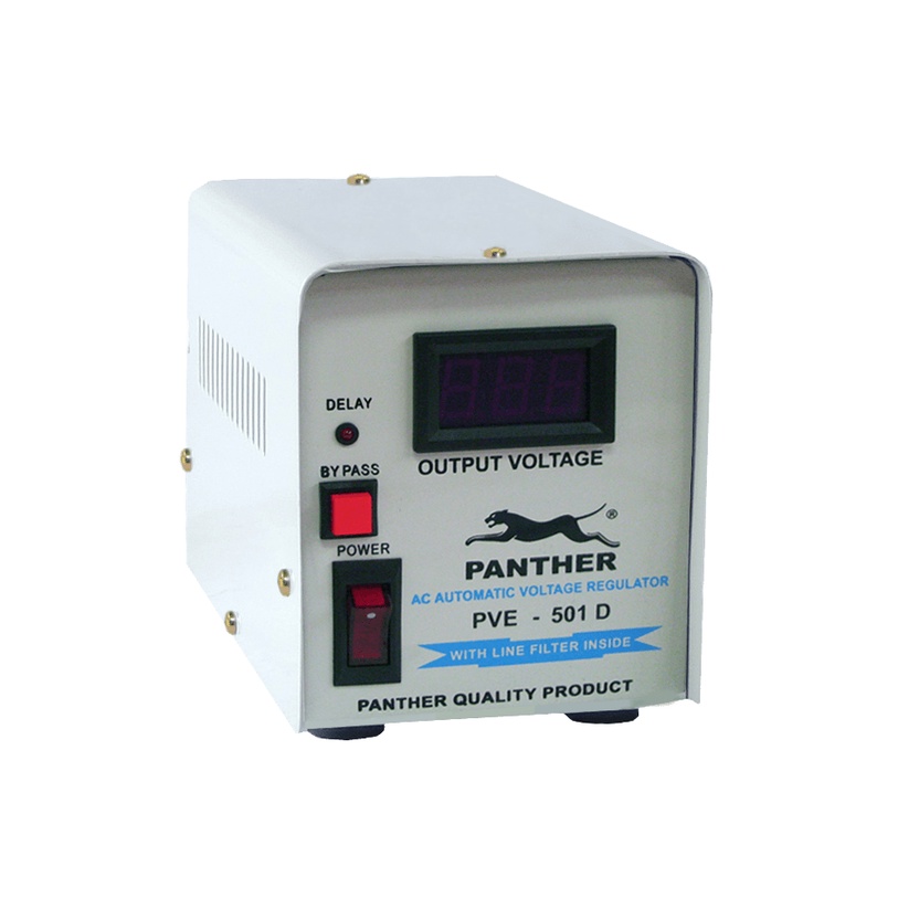 Panther AVR 500W Relay Type w/ Power On Delay Automatic Voltage ...