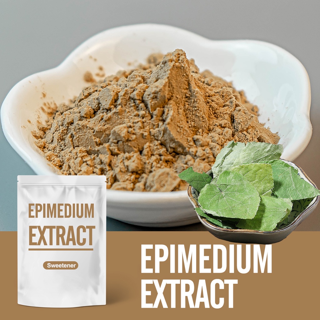 Wholesale Food grade Pure Epimedium Sagittatum Extract Powder epimedium ...