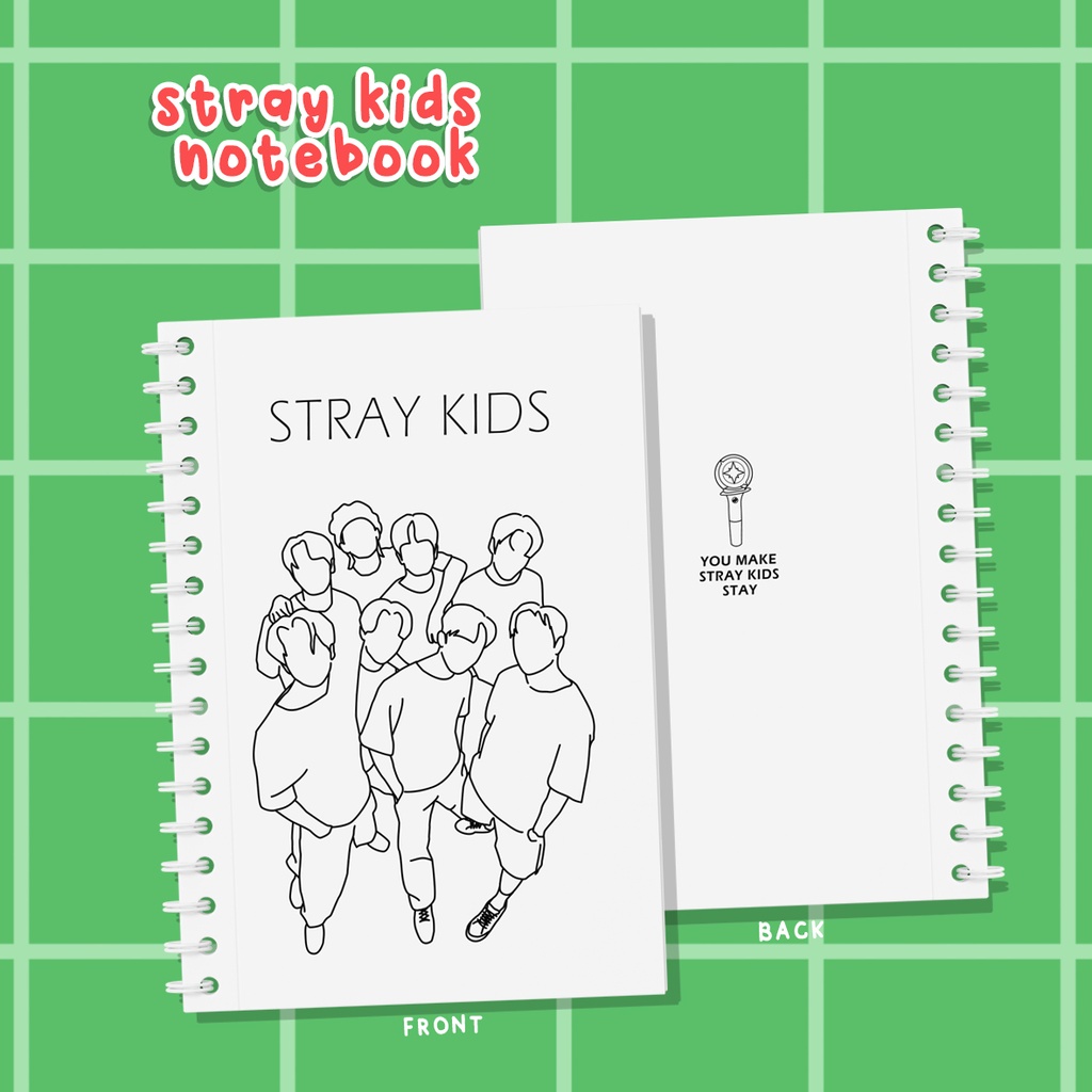 Stray KIDS NOTEBOOK || Kpop SKZ | Shopee Philippines