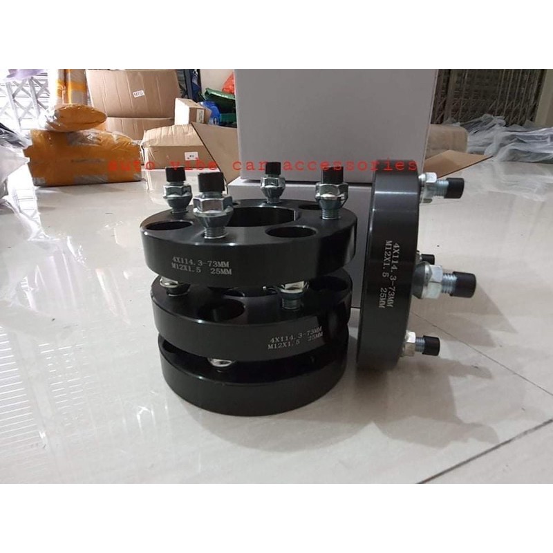 Wheel Spacer 4x114.3pcd 25mm | Shopee Philippines