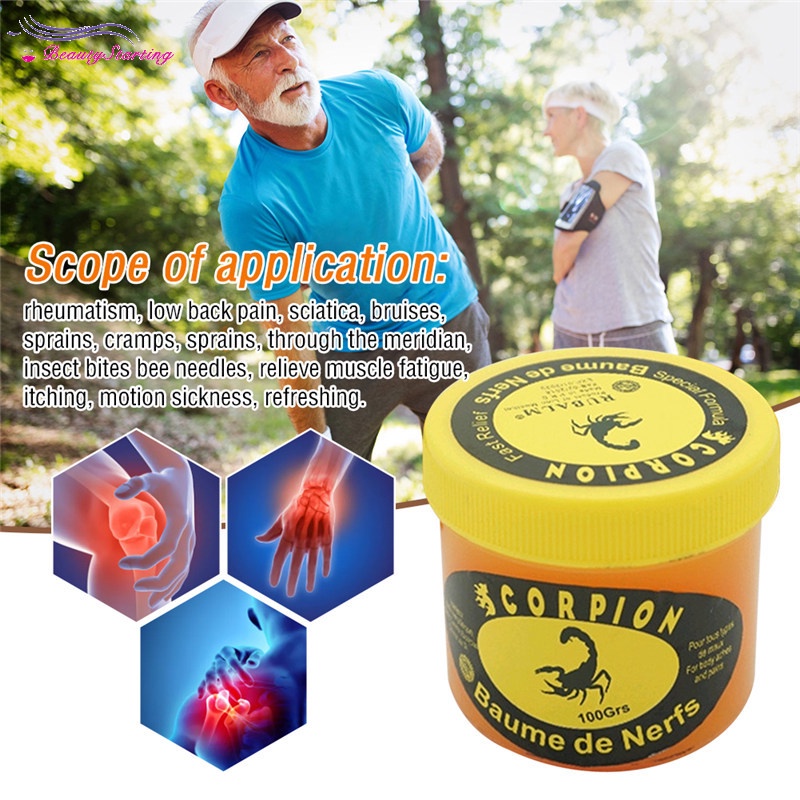 BT 30g Scorpion Cool Ointment Pain Relief Ointment Relieve Muscle Pain ...