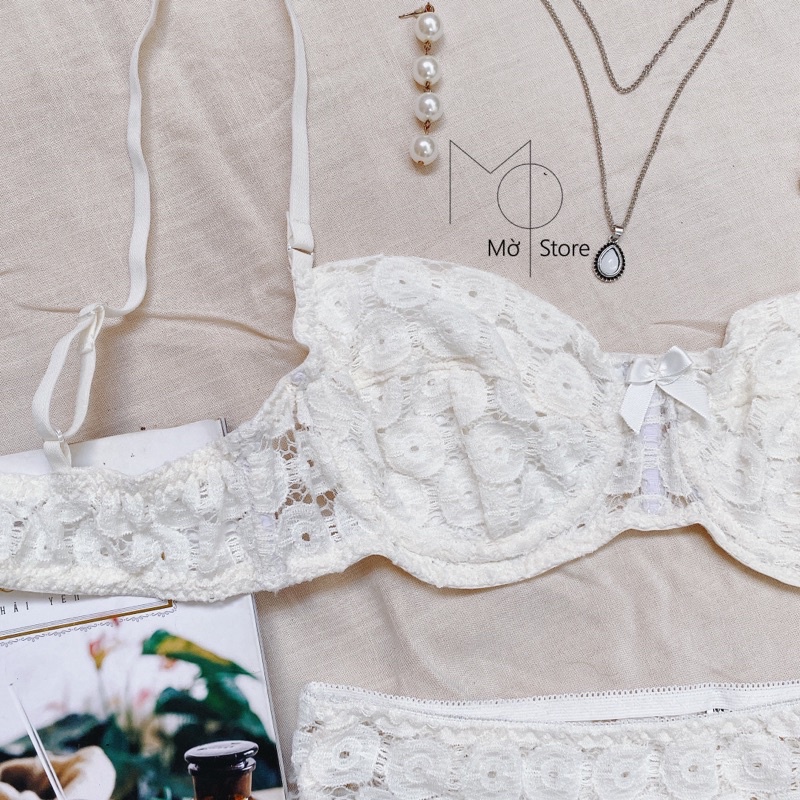 White Lace bra Set With Retail Full size Clothing | Matte STORE ...