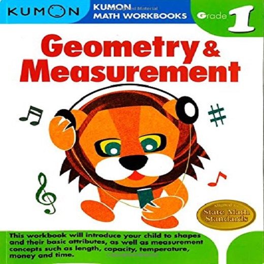 Kumon Math Workbooks: Geometry and Measurement (Grade 1) | Shopee ...