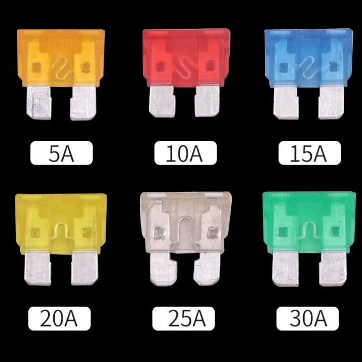 Motorcycle 1pc Flat Blade Fuse 10A, 15A, 20A,30A Per Piece | Shopee ...