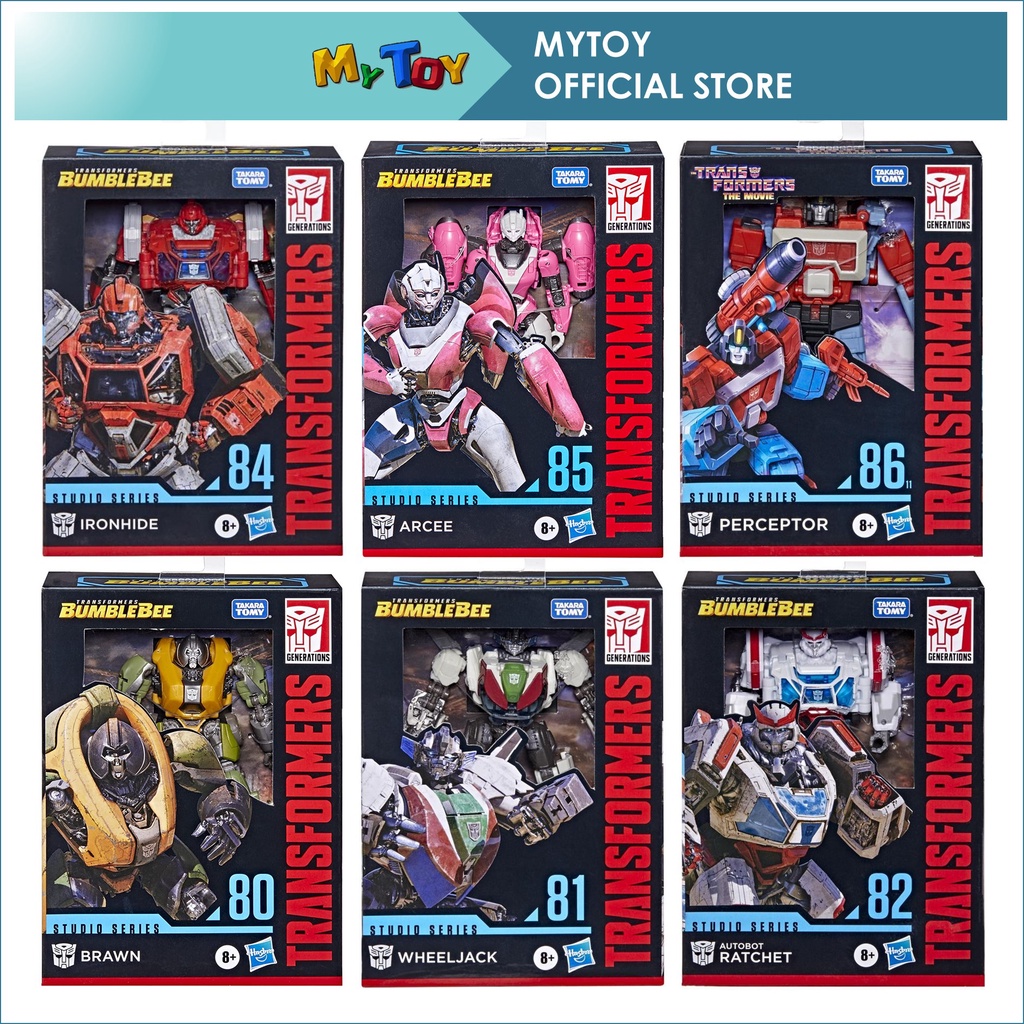 Hasbro Transformers Generations Studio Series Deluxe SS84 Ironhide SS85 ...
