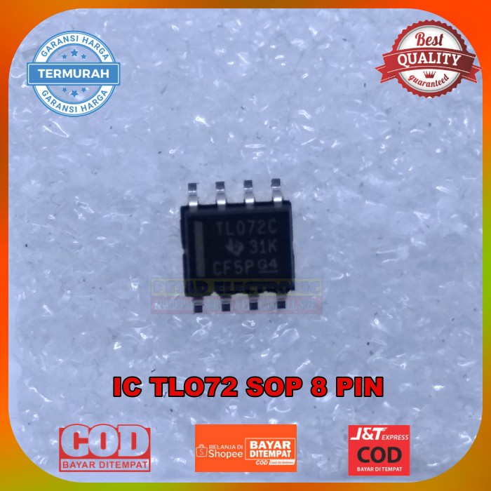 Ic TL072 IC TL 072 TL072 smd sop8 | Shopee Philippines