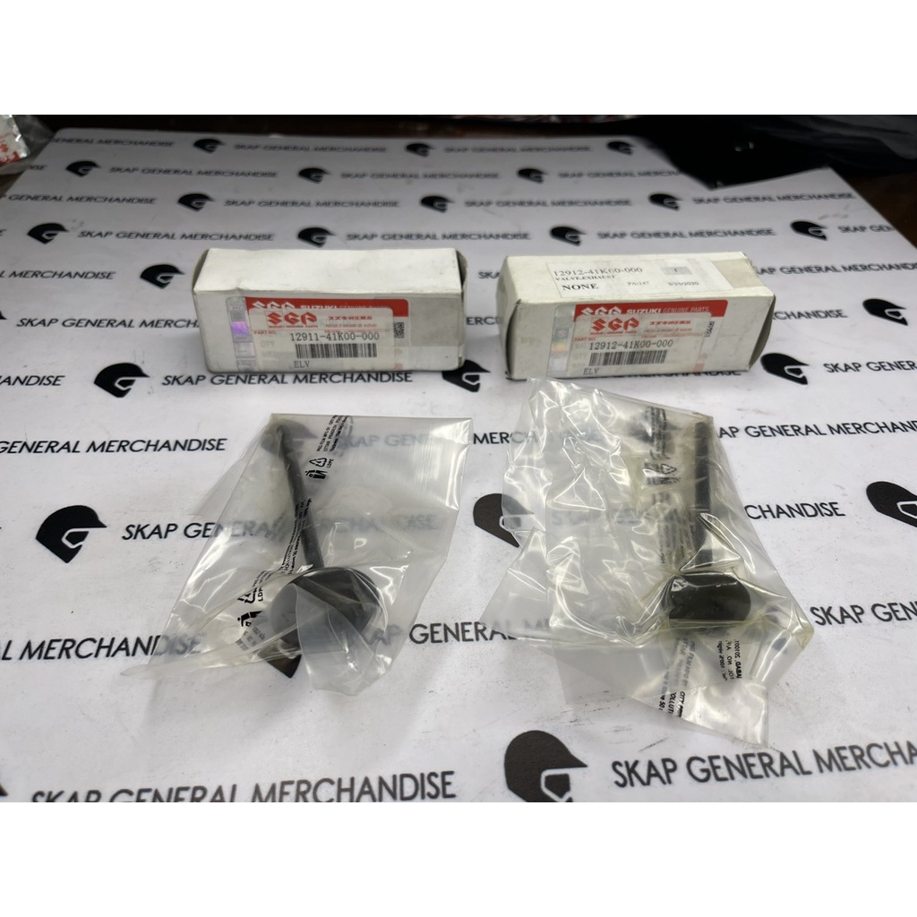 SGP - VALVES, INTAKE & EXHAUST - GIXXER 250 ( 12911-41K00-000 / 12912 ...