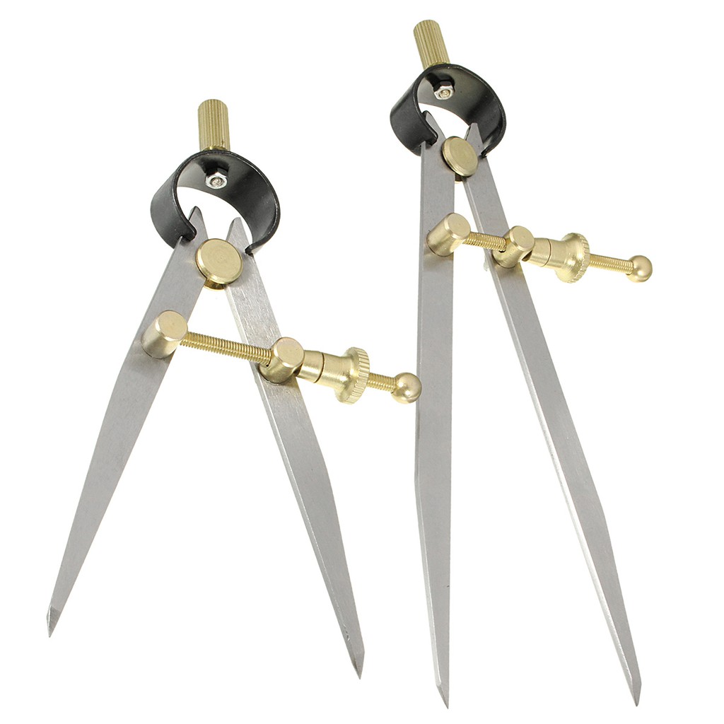 4/6inch Scriber Divider Leather Craft Rotating Scratch Stitch Hole ...