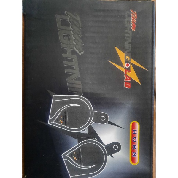 lightning lab horn (tandem snail horn) | Shopee Philippines