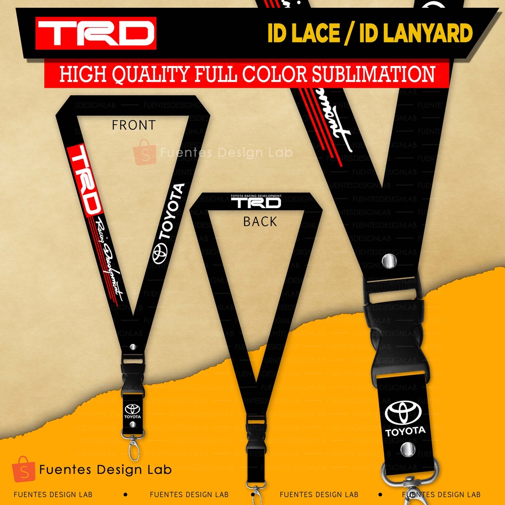 TRD TOYOTA Racing Development ID Lace | TOYOTA ID Lace | Toyota GR ...