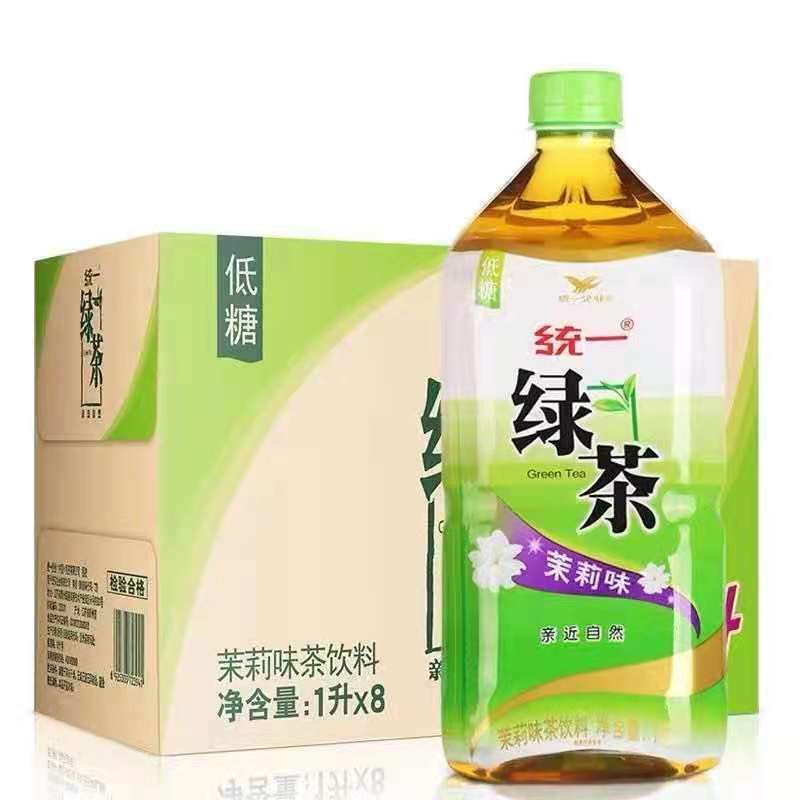 Uni-President [Taiwan]Ice Tea/Green tea Cold Drink Low Sugar 1liter ...
