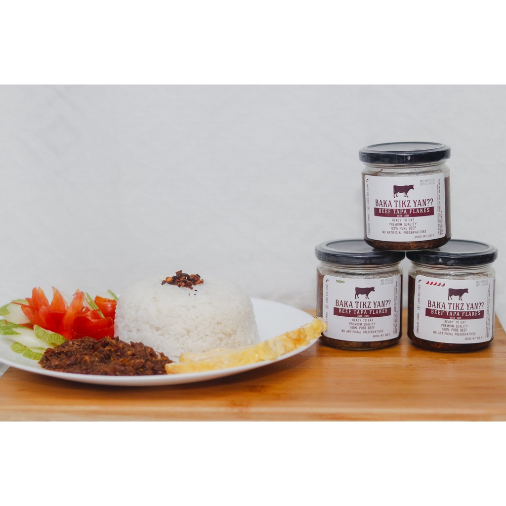 BAKA TIKZ YAN?? (Beef tapa flakes) | Shopee Philippines