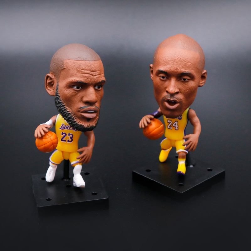 NBA basketball puppet James Curry Kobe Leonard Irving Harden hand doll ...