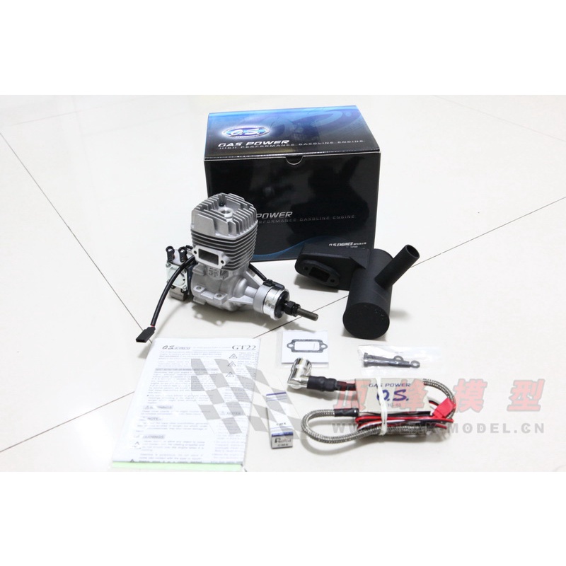 OS Engines GT22 22cc Gas 2-Cycle Airplane Engine with Muffler (OSMG1522 ...