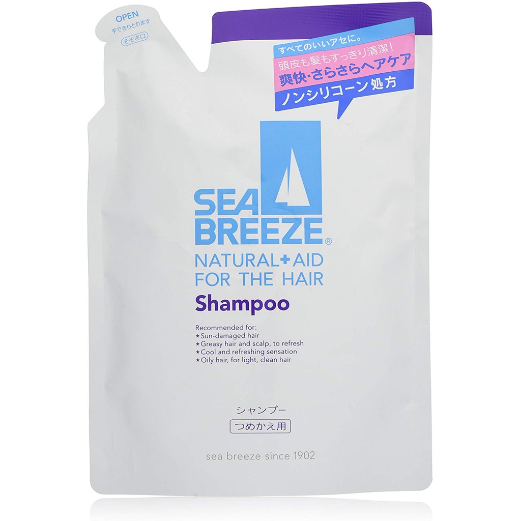 SHISEIDO SEA BREEZE Shampoo [600ml] (Japan Import) | Shopee Philippines