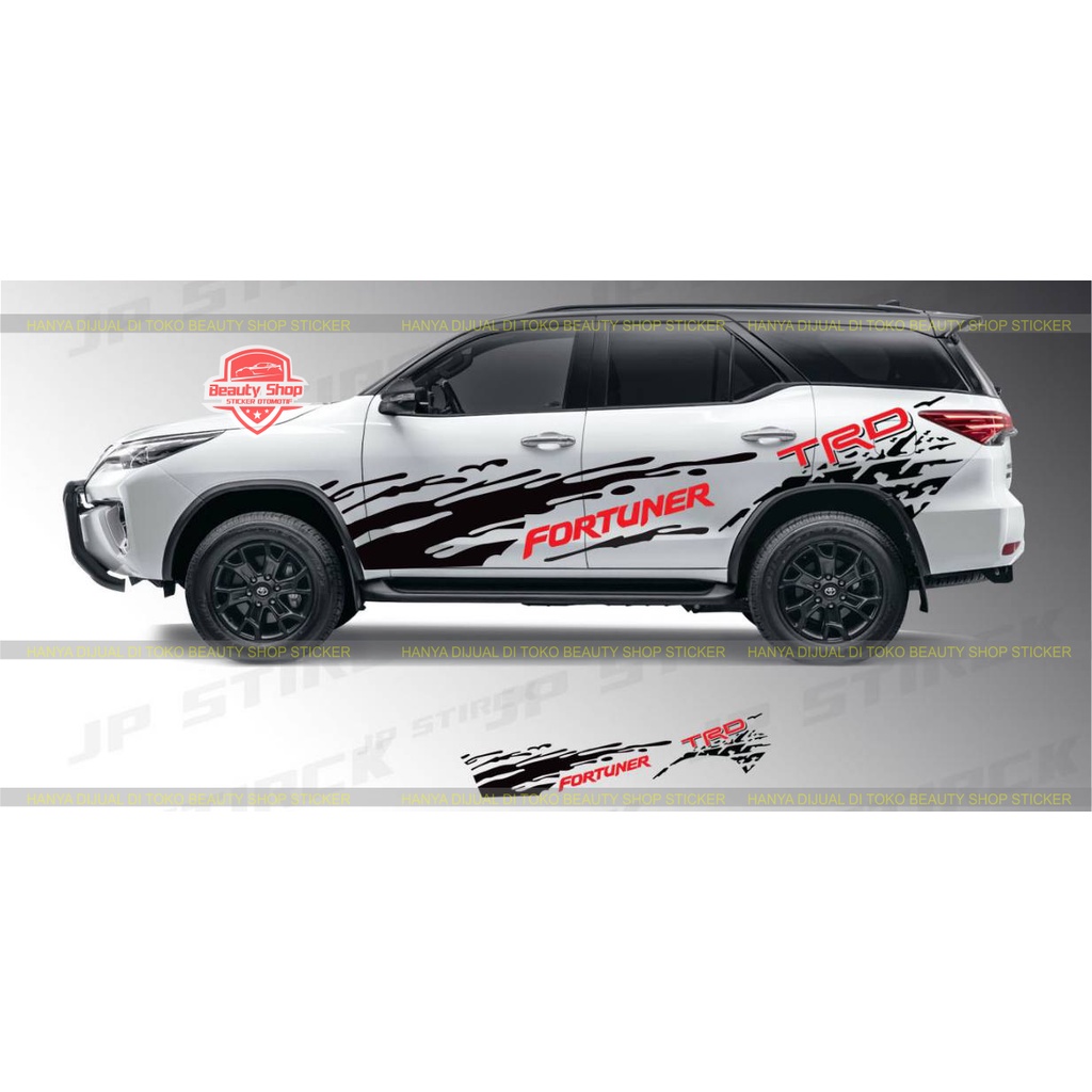 Toyota fortuner Car sticker toyota fortuner sticker toyota fortuner trd ...