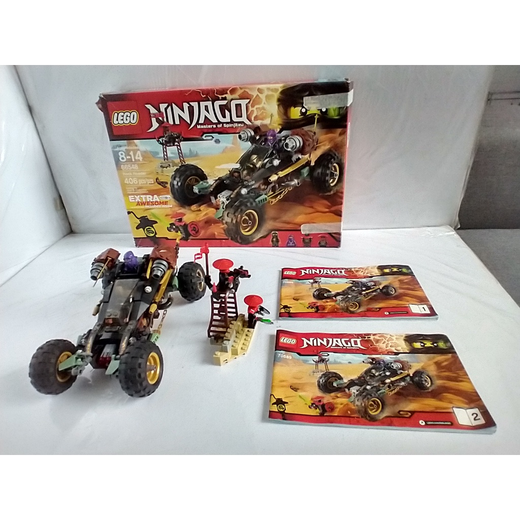 Like New! Lego 66548 Ninjago Rock Roader 406 Pieces USA | Shopee ...
