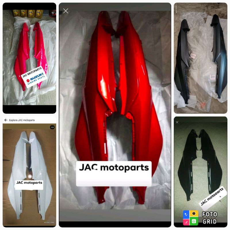 SMASH 115 BODY COVER ASSORTED COLORS | Shopee Philippines