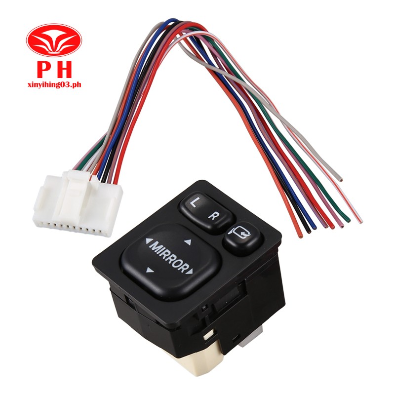 New Door Mirror Folding Switch Fit for Toyota Camry Vios Rav4 Scion ...
