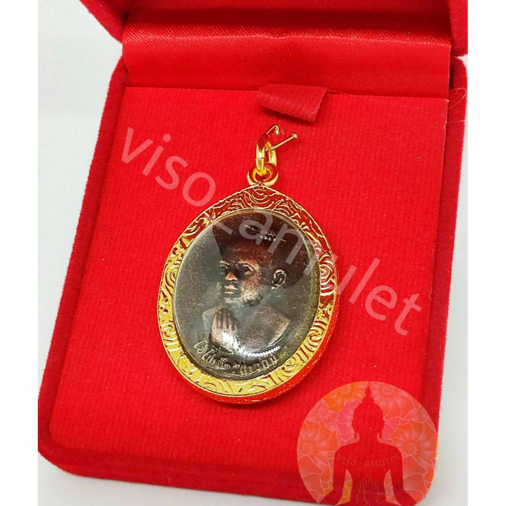 Pendant of Khai Khai, property model, full gold frame, carved pattern ...