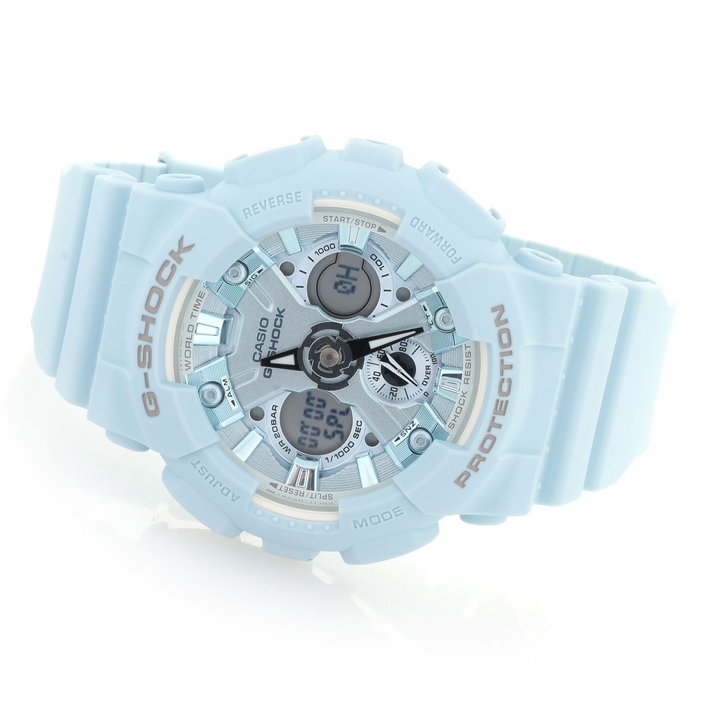 Casio Women's G-Shock S Series Quartz Ana / Digi Rubber Strap Watch ...