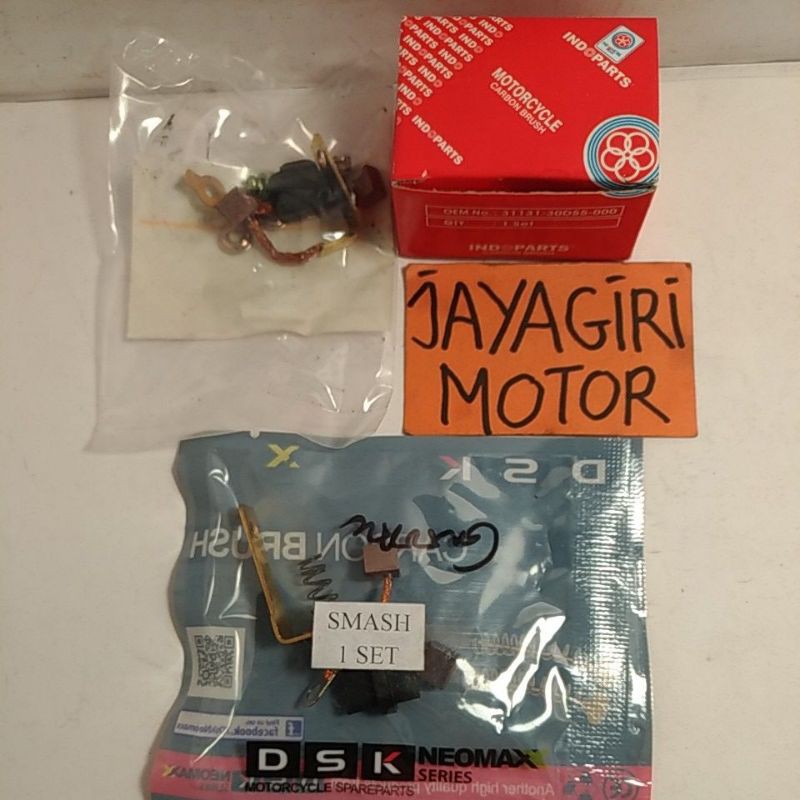 Cool Starter SMASH DSK Indoparts Winner Charcoal Carbon Carbon Brush ...