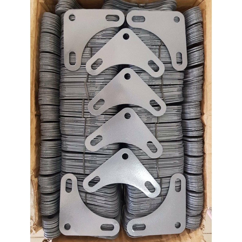 10pcs. Wholesale Corner Plates (Gray) for Slotted Angle Bars | Shopee ...