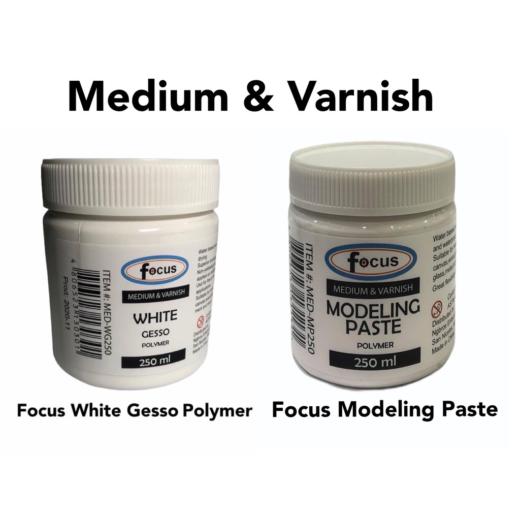 Focus White Gesso / Modeling Paste | Shopee Philippines