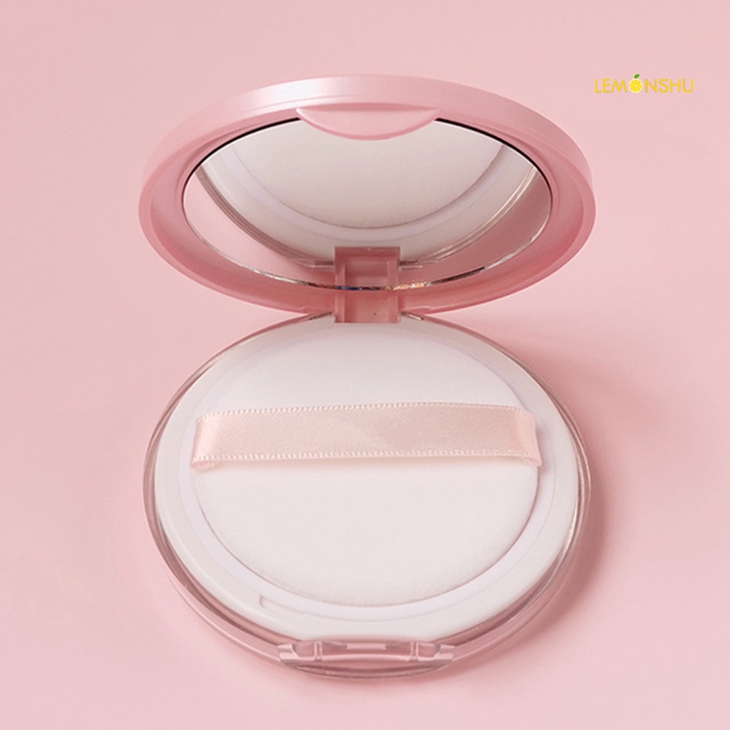 LMS.R 5g Capacity Makeup Powder Case with Powder Puff Mirror Portable ...