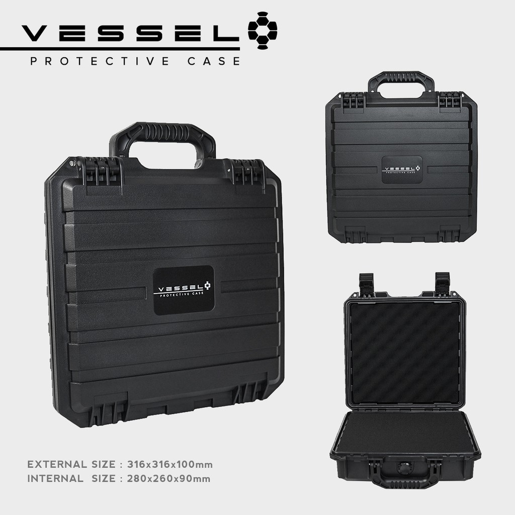VESSEL DEFENDER VS2826 Portable Hard Case for Photography Equipment ...
