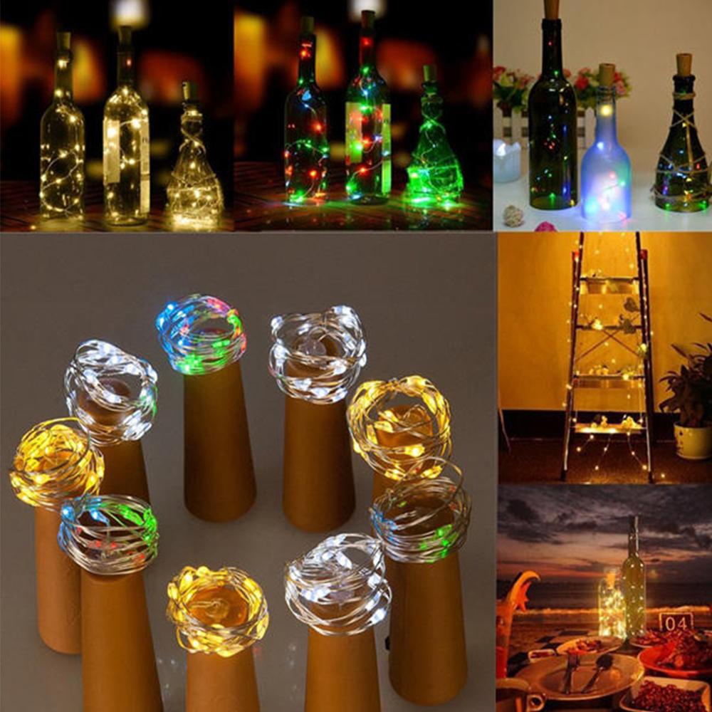 Battery-powered cork bottle light 2m 20LED DIY LED light bar light ...