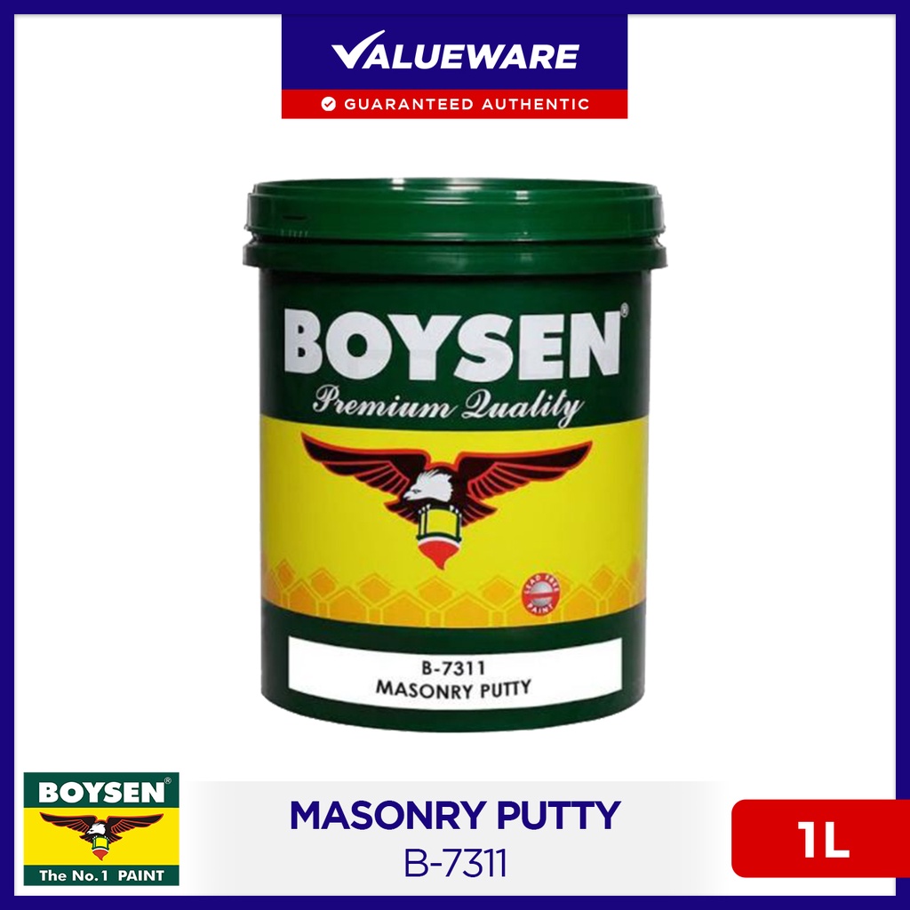 Boysen Masonry Putty 1L B-7311 | Shopee Philippines