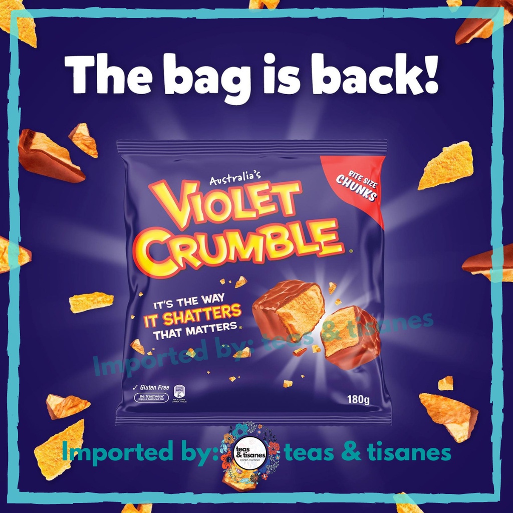 VIOLET CRUMBLE Australia | Bite Size Chunks | Chocolate Share Pack ...