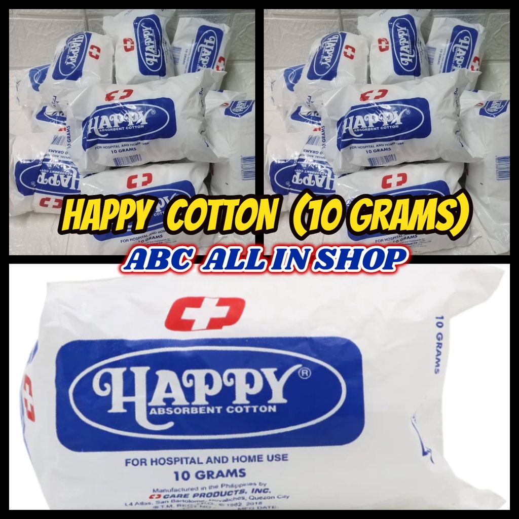 HAPPY COTTON ( 10 GRAMS ) | Shopee Philippines