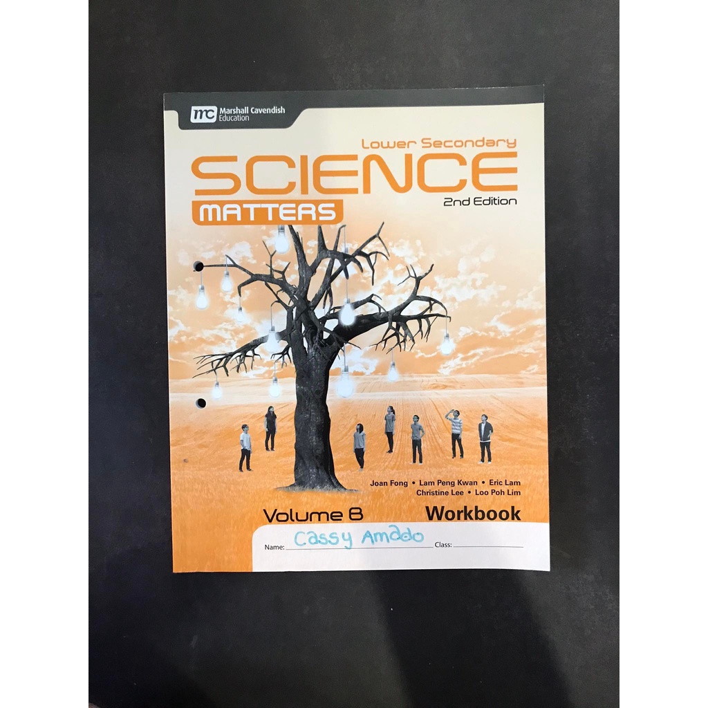 Science Matters Lower Secondary 2nd Edition Workbook | Shopee Philippines
