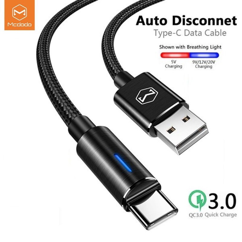 Mcdodo CABLE DATA CABLE USB TYPE C QUALCOMM QUICK CHARGE AUTO ...