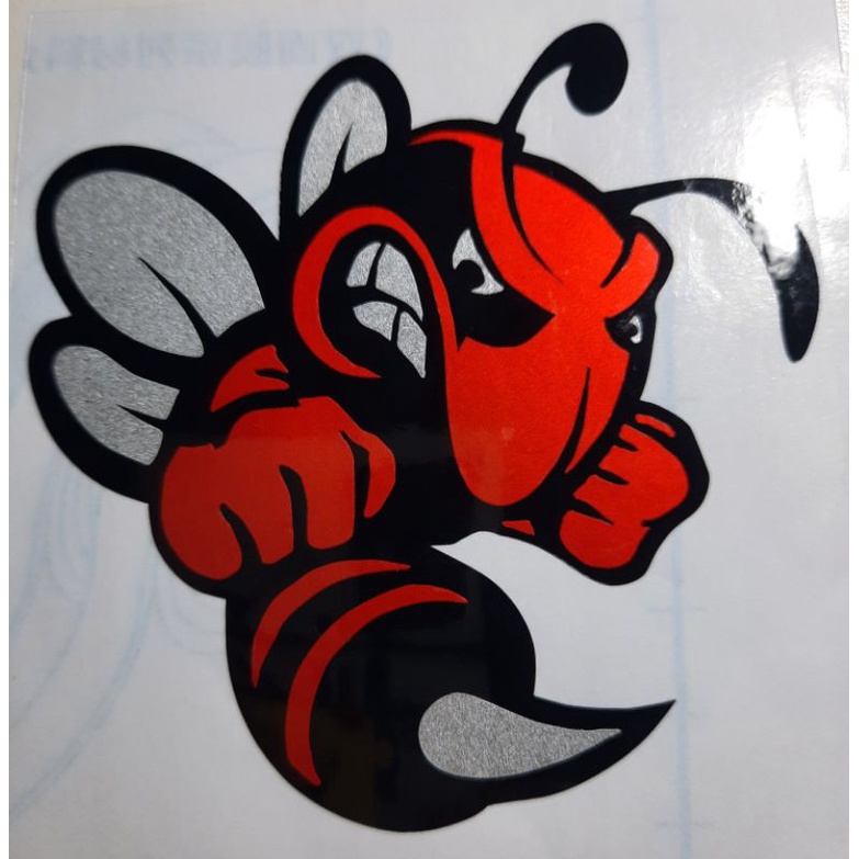sticker tebuan garang/ cutting sticker reflective | Shopee Philippines
