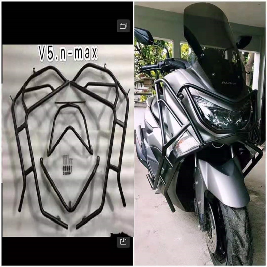 Yamaha Nmax 155 V1 (For 2019) - Crash Guard V5 | Shopee Philippines
